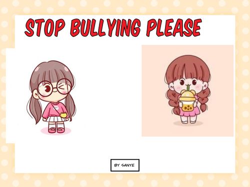Book Creator | STOP BULLYING PLEASE
