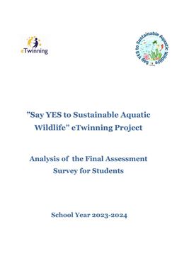 Book Creator | Analysis of the Final Assessment Survey for Students