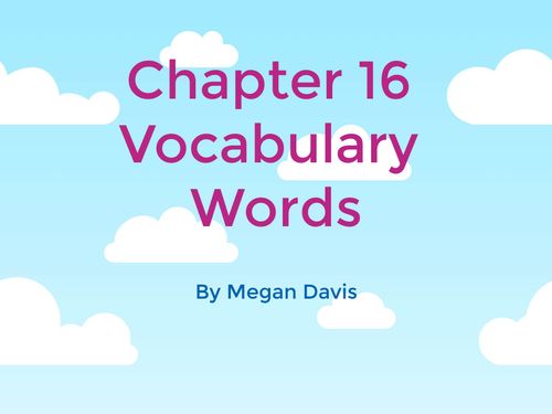 Book Creator | EDRG 3260 Vocab book