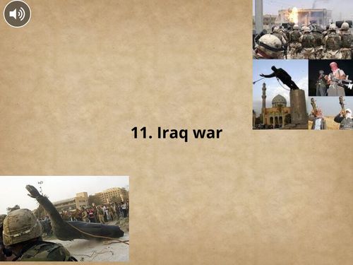 Book Creator | 11. Iraq war