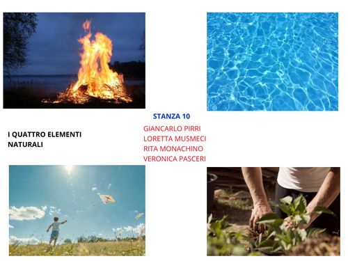 Book Creator | I QUATTRO ELEMENTI NATURALI