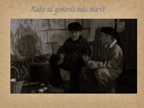 Book Creator | Kako su govorili naši stari?