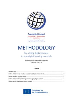 Book Creator | Methodology-English version