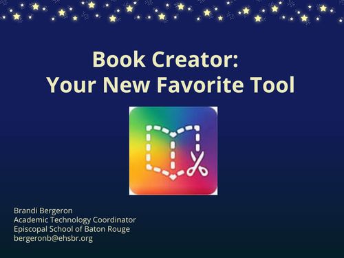 Book Creator | Book Creator Basics