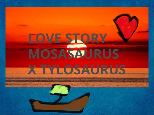 Book Creator | Love story mosasaurus e tylosaurus