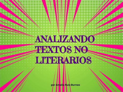 Book Creator | Analizando Textos no literarios