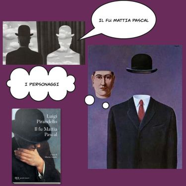 Book Creator | Mattia Pascal personaggi
