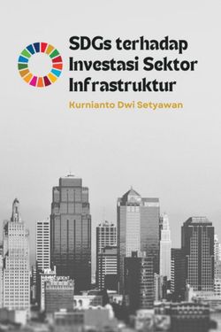 Book Creator | SDGs terhadap Investasi Sektor Infrastruktur