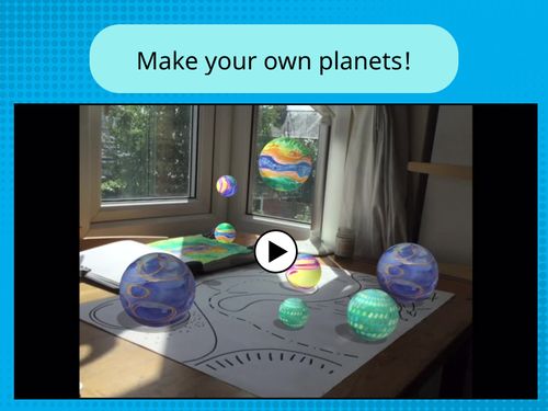 Book Creator | Make your own planets!