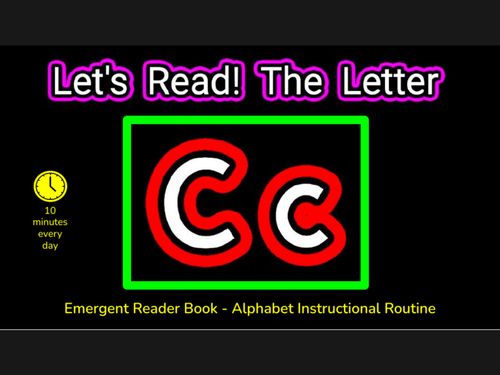 Book Creator | Cc letter book - CVI Version