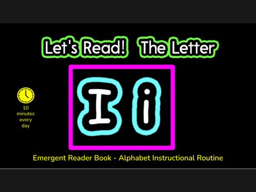Book Creator | Ii Letter Book - CVI Version