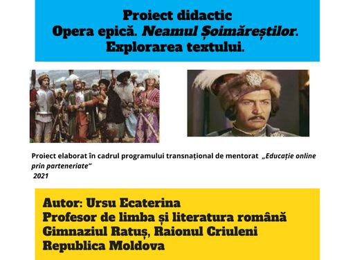 Book Creator | Proiect didactic