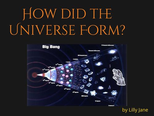 Book Creator | How was the Universe Formed