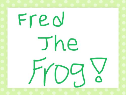 Book Creator | Fred the frog