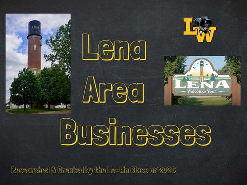 Book Creator | Lena Area Businesses