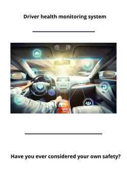 Book Creator | Drivers health monitoring system