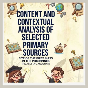 Book Creator | CONTENT AND CONTEXTUAL ANALYSIS OF SELECTED PRIMARY SOURCES