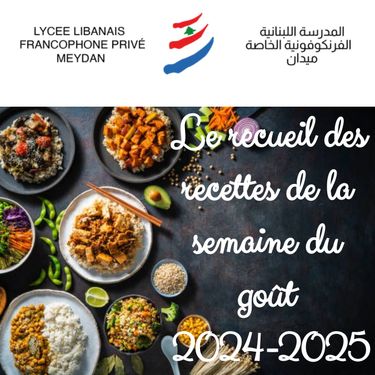 Book Creator | Le recueil des recettes de la semaine du goût LLFPM