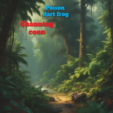 Book Creator | poison dart frog