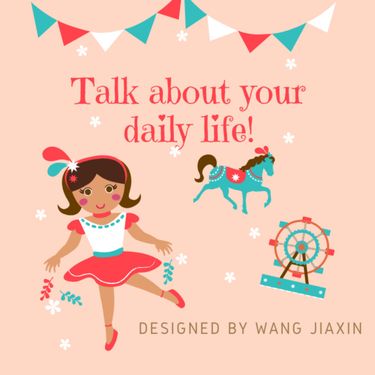 Book Creator | Talk about your daily life!