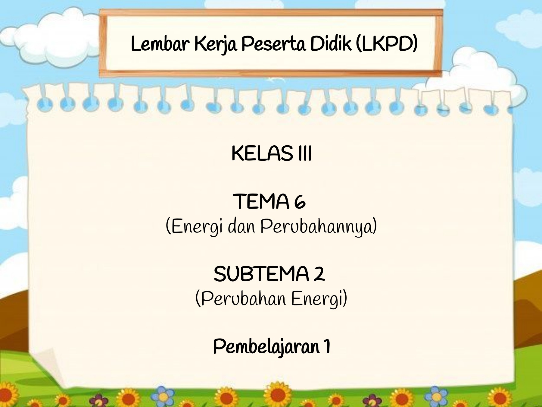 Book Creator - LKPD KELAS 3
