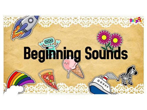 Book Creator | Beginning Sounds