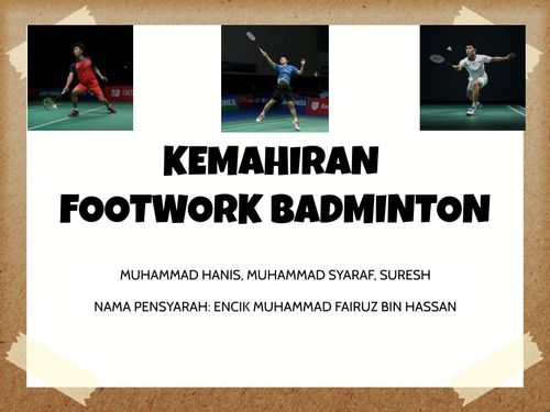 Book Creator | Footwork Badminton