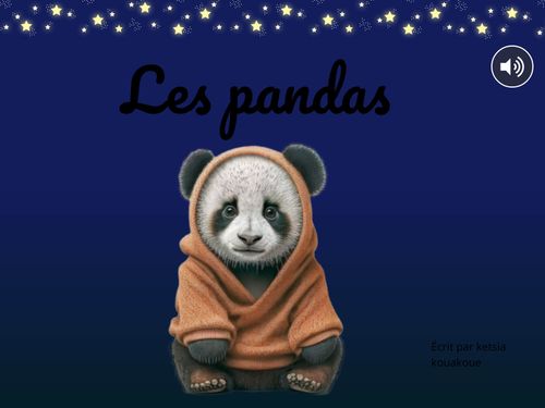 Book Creator | Les pandas