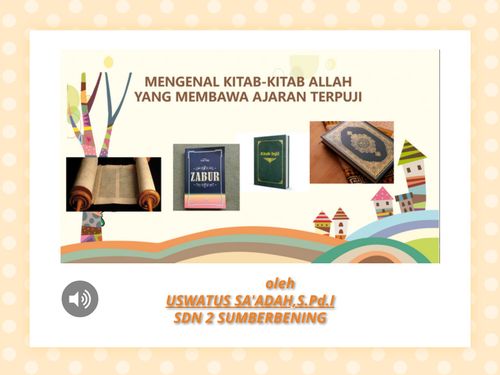 Book Creator | KITAB-KITAB ALLAH SWT