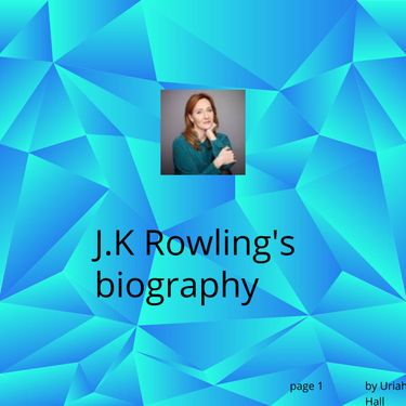 Book Creator | J.K. Rowling's Biography