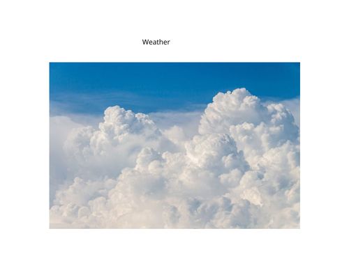Book Creator | My Weather Book