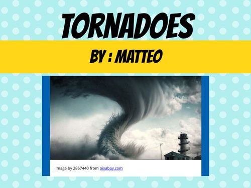 Book Creator | Tornadoes