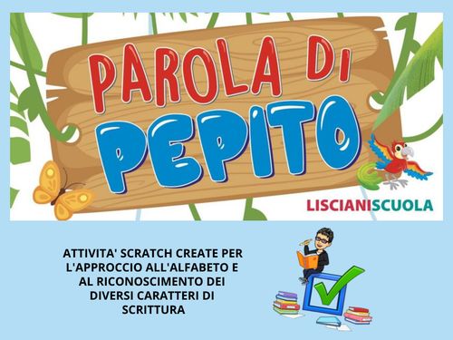 Book Creator | PAROLA DI PEPITO-SCRATCH GIOCO DELLE COPPIE
