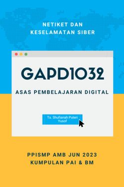 Book Creator | Poster Netiket dan Keselamatan Siber