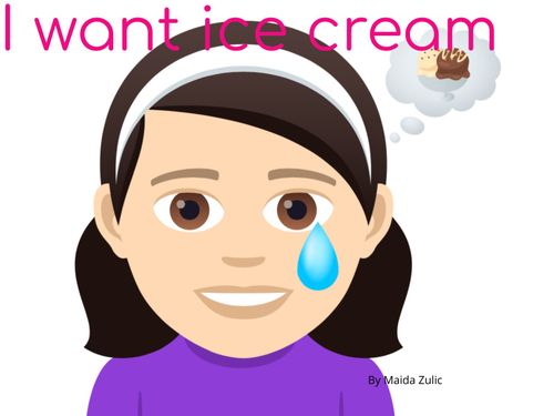 Book Creator | I want ice cream