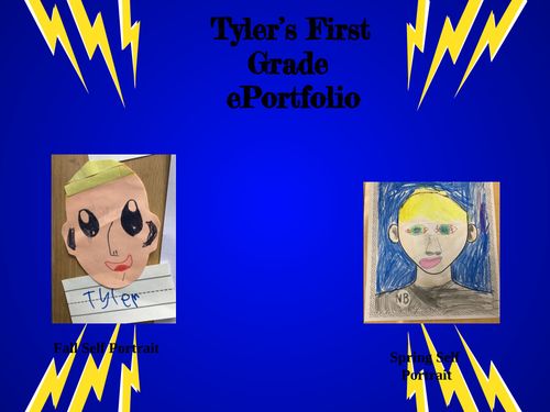 Book Creator | (copy) (copy) (copy) First grade portfolio template