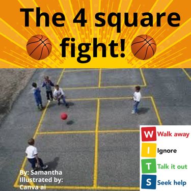 Book Creator | The 4 Square Fight!