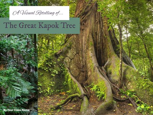 Book Creator | A Visual Retell of The Great Kapok Tree