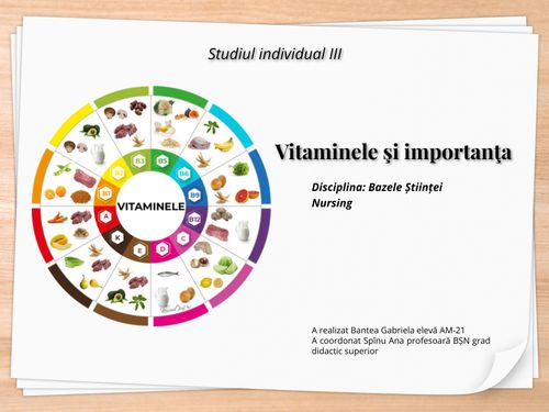 Book Creator | Vitaminele