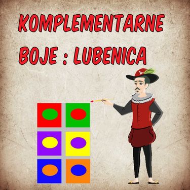 Book Creator | Komplementarne boje:Lubenica