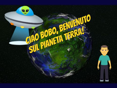 Book Creator | Ciao Bobo, Benvenuto sul Pianeta Terra!