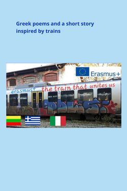 Book Creator | LITERARY WORKS INSPIRED BY TRAINS