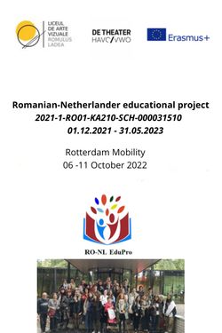 Book Creator | Erasmus+ Romanian-Netherlander educational project