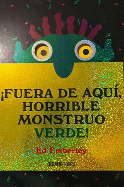Book Creator | ¡Fuera de aquí, horrible monstruo verde!