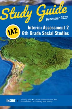 Book Creator | IA2 SS Study Guide