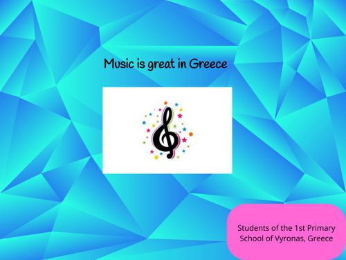Book Creator | Music is great in Greece
