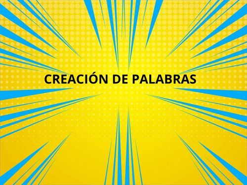Book Creator | Creación de palabras