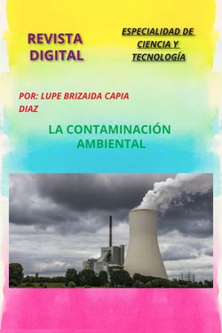 Book Creator | LA CONTAMINACIÓN AMBIENTAL