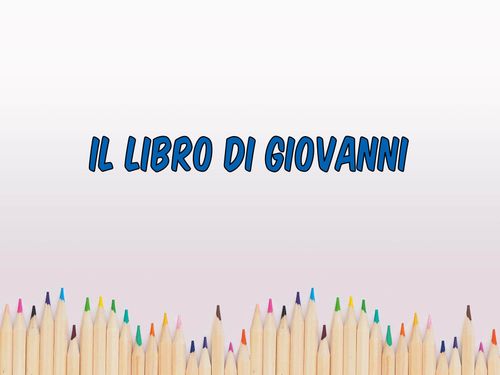 Book Creator | Libro Giovanni