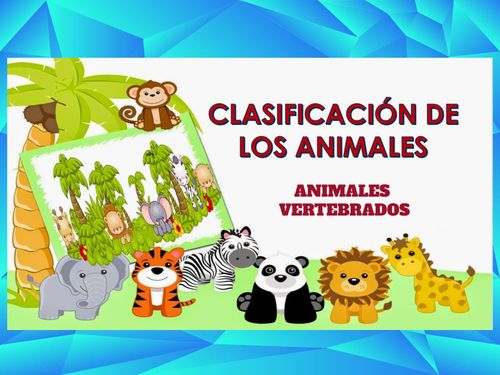Book Creator | Clasificación de los animales